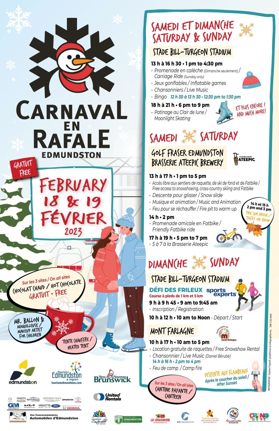 Carnaval en rafale d'Edmundston | #ExploreNB / Tourisme Nouveau-Brunswick